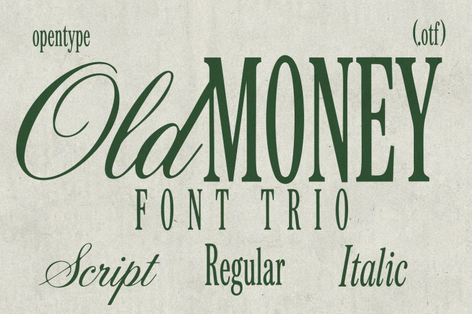 Old Money Font Duo - Free Font