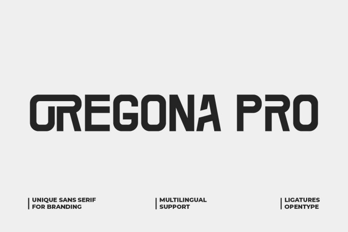Oregon Pro Font - Free Font