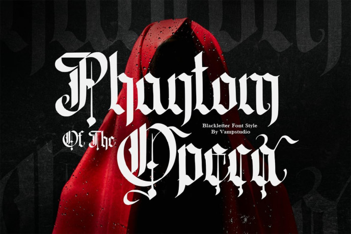 Phantom Of Opera Font - Free Font