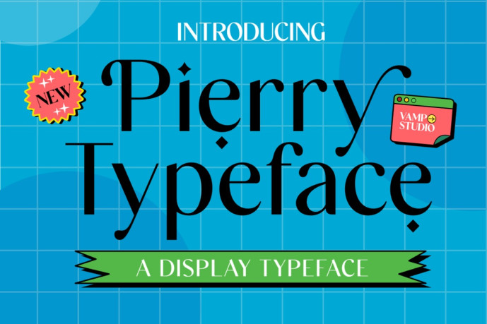 Pierry Font - Free Font