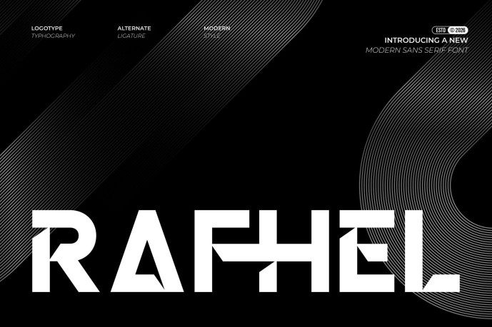 Rafhel Font - Free Font