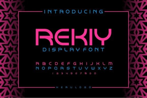 Rekiy Font - Free Font