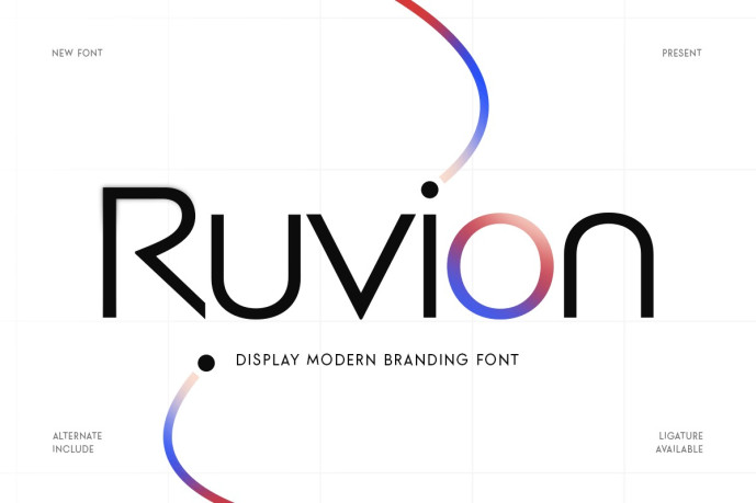 Ruvion Font - Free Font