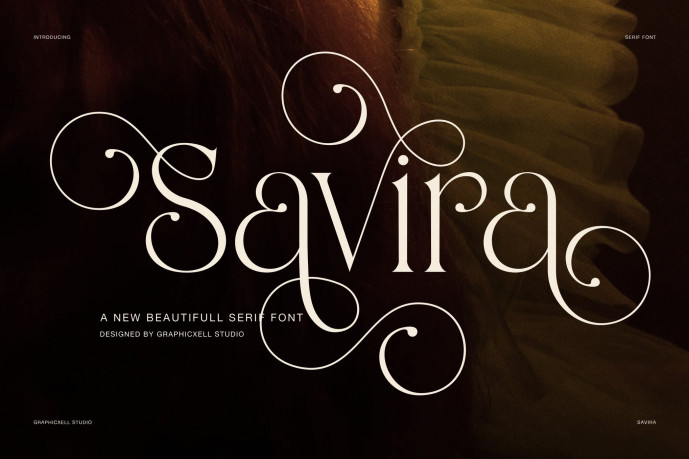 Savira - Elegant Serif Font - Free Font