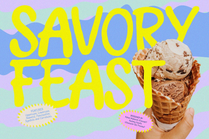 Savory Feast Script Font - Free Font