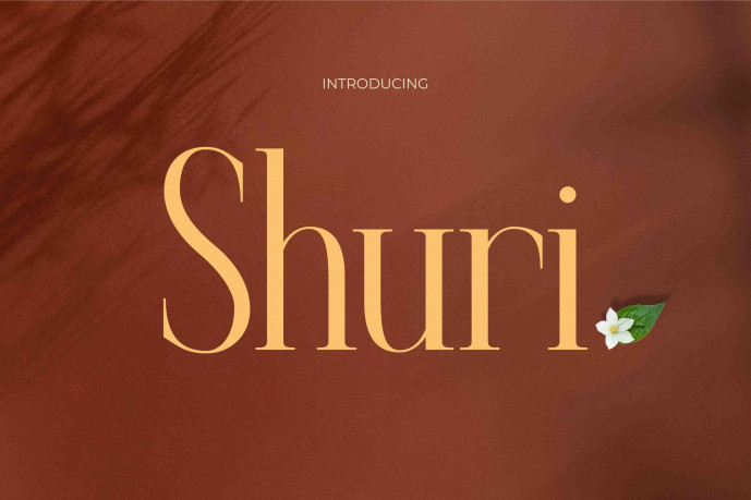 Shuri Font - Free Font