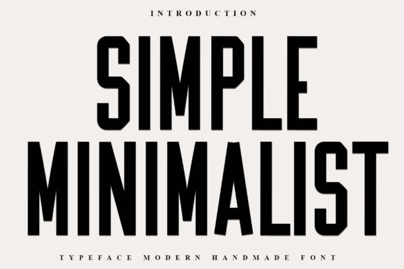 Simple Minimalist Font - Free Font