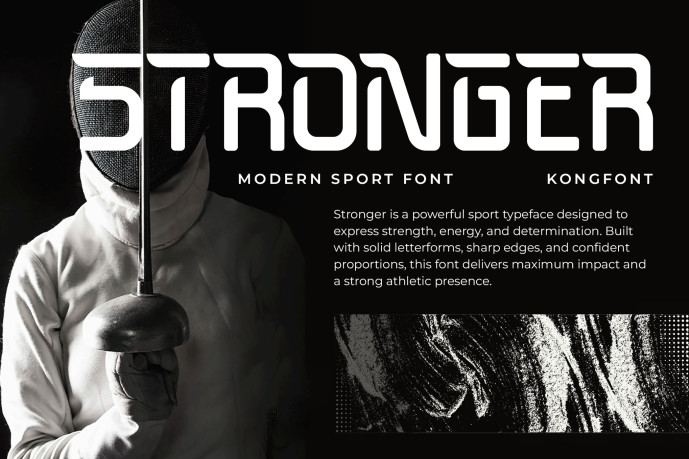 Stronger - Modern Sport Font - Free Font