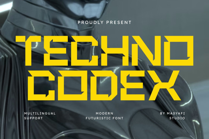 Techno Codex Font - Free Font