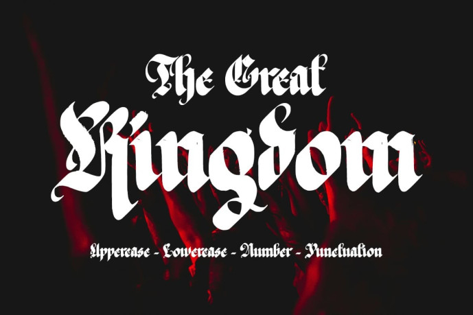 The Great Kingdom Font - Free Font