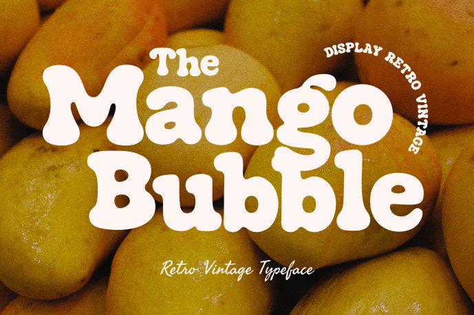 The Mango Bubble Font - Free Font