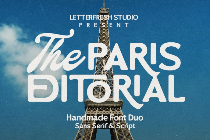 The Paris Editorial Font Duo - Free Font