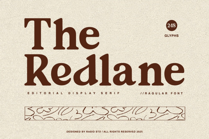 The Redlane Font - Free Font