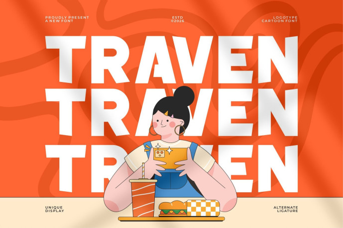Traven Font - Free Font