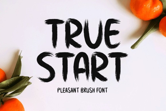 True Start Font - Free Font