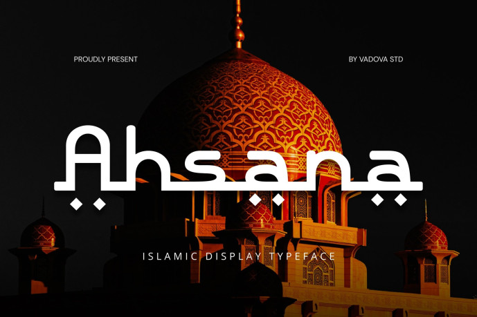Ahsana Islamic Display Font - Free Font