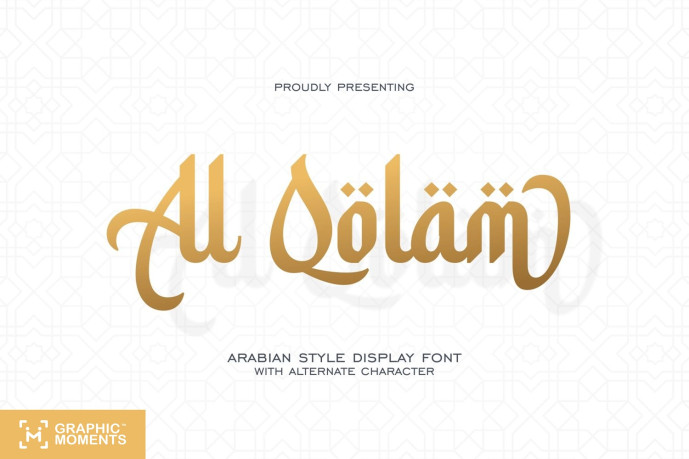 Al Qolam - Arabic Font - Free Font