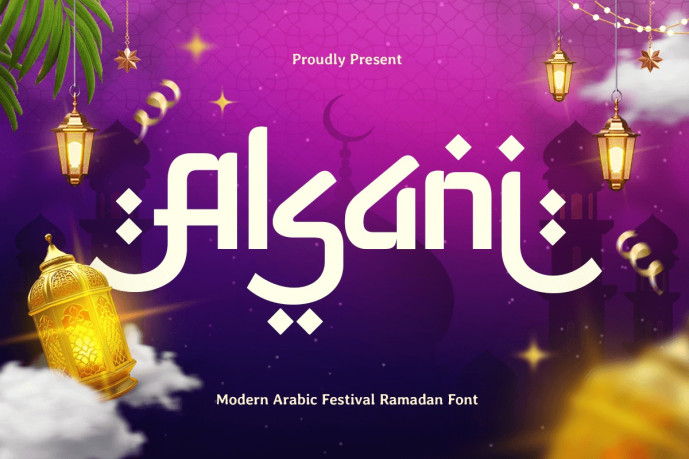 Alsani - Arabic Font - Free Font