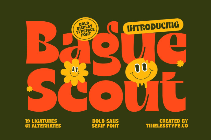 Bague Scout Font - Free Font