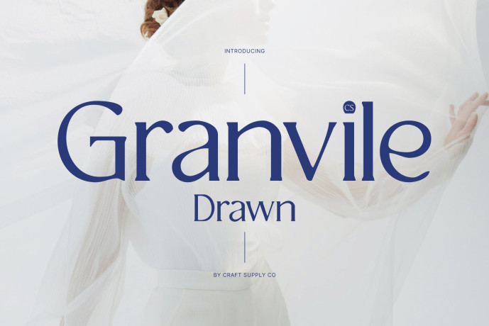 CS Granvile Drawn Font - Free Font