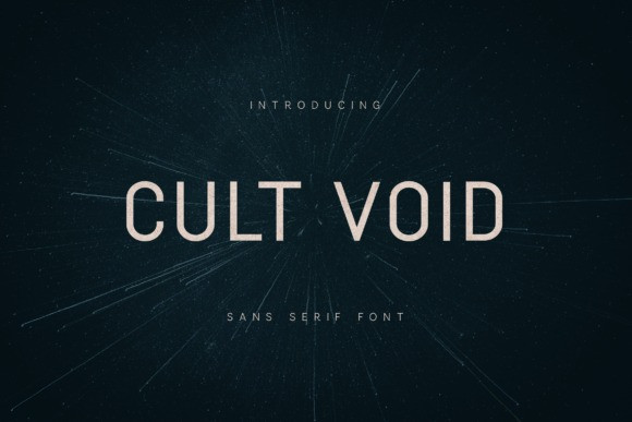 Cult Void Font - Free Font