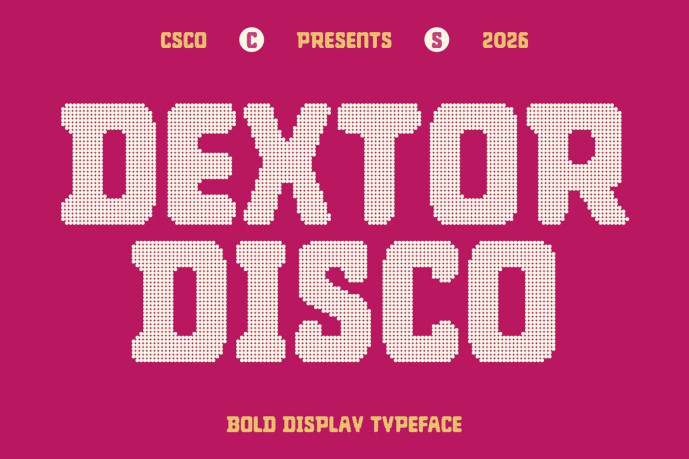 Dextor Disco Font - Free Font