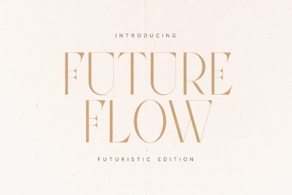 Future Flow Typeface - Free Font