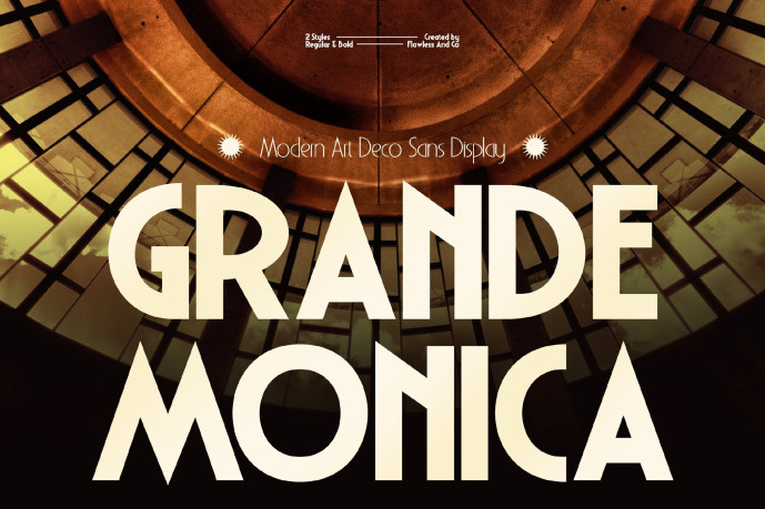 Grande Monica Font - Free Font
