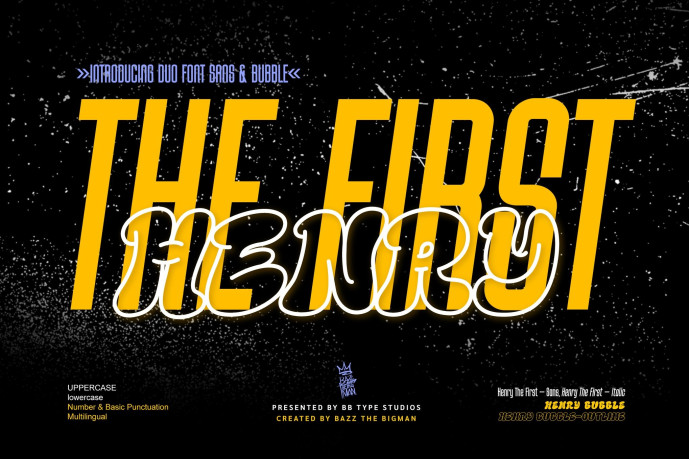 Henry The First Font - Free Font