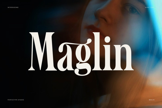 Maglin Serif Typeface - Free Font