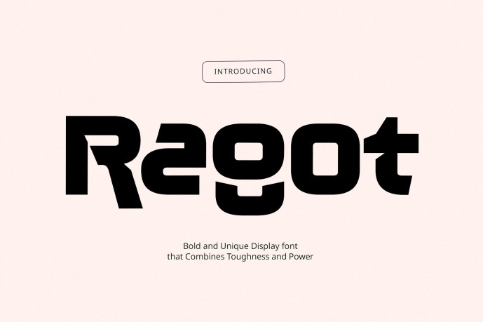 Ragot Font - Free Font