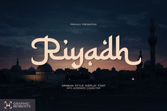 Riyadh - Arabic Font - Free Font