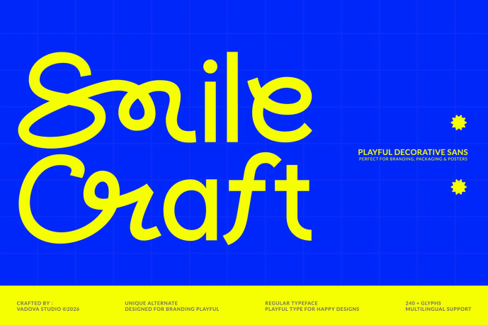 Smile Craft Font - Free Font