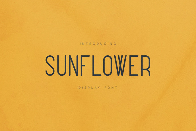 Sunflower Sans Serif Font - Free Font