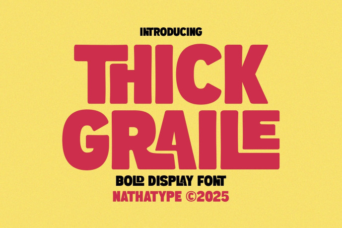 Thick Graile Font - Free Font