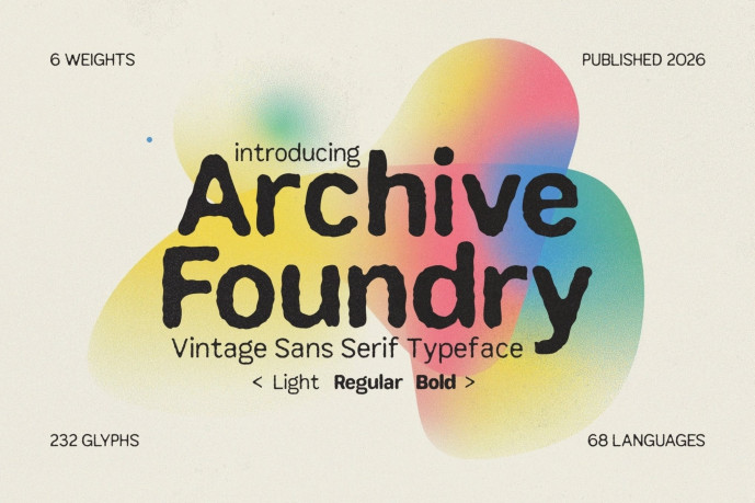 Archive Foundry Font - Free Font