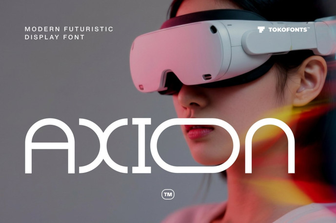 Axion Display Font - Free Font