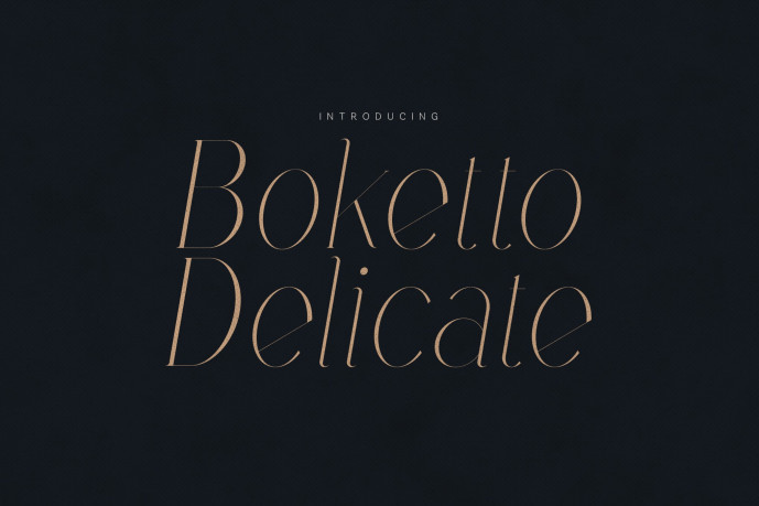 Boketto Delicate Font - Free Font