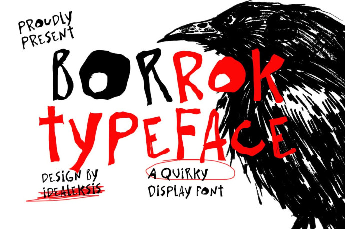Borrok Typeface - Free Font