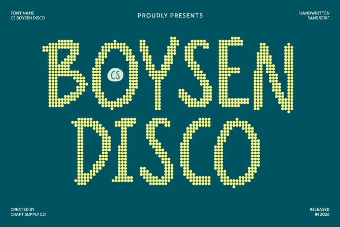 Boysen Disco Font - Free Font
