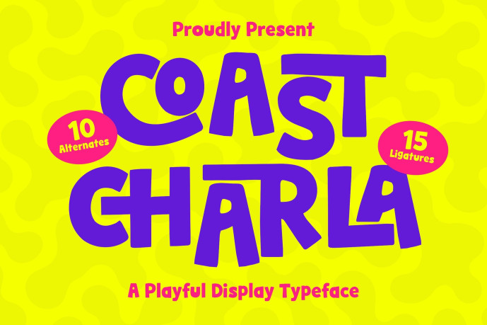 Coast Charla Display Font - Free Font