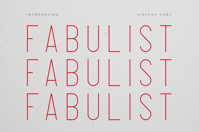 Fabulist Font - Free Font