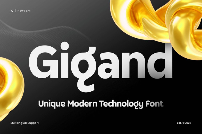 Gigand Font - Free Font