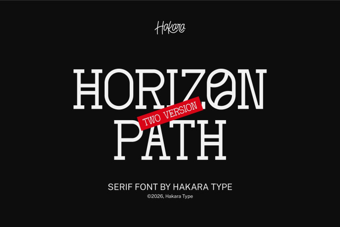 Horizon Path Font - Free Font