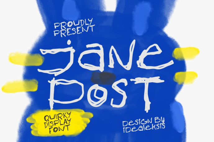 Jane Post - Quirky Display Font - Free Font