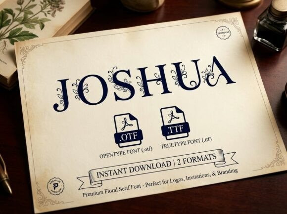 Joshua Font - Free Font