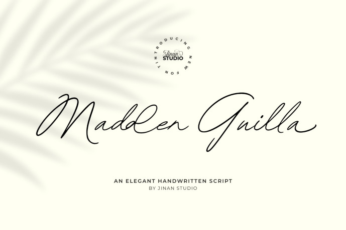 Madden Guilla Font - Free Font