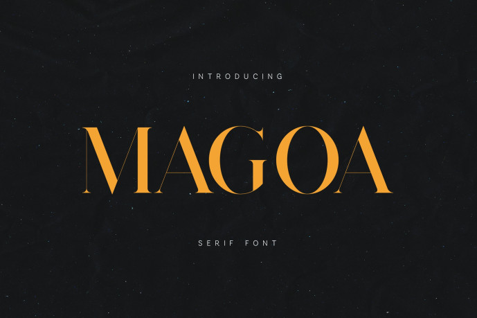 Magoa Serif Font - Free Font