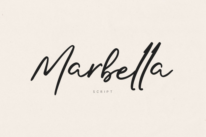 Marbella Script Font - Free Font