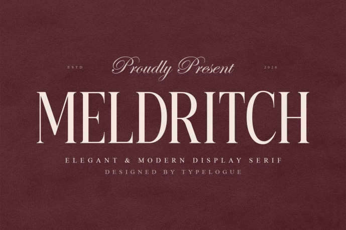 Meldritch Font - Free Font